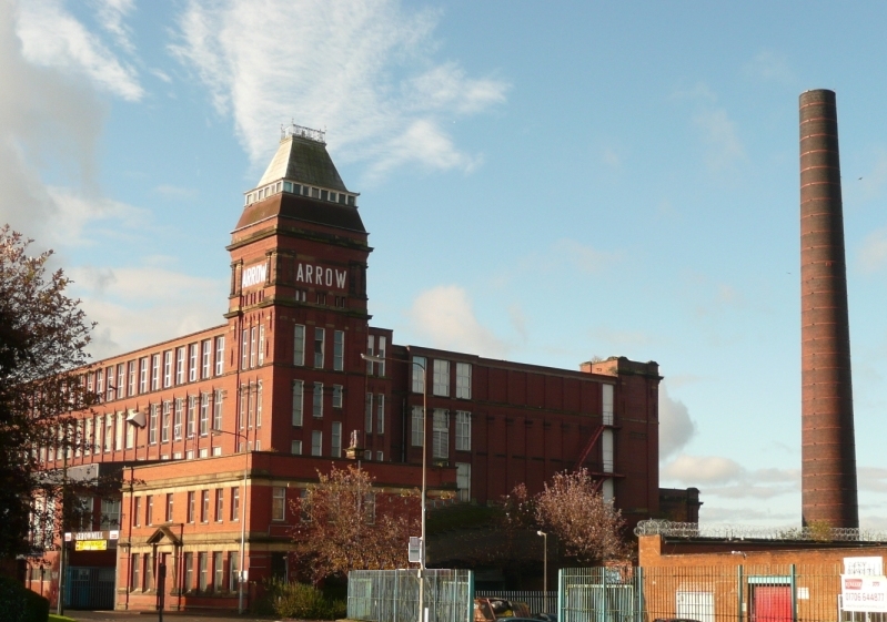 A Brief History Of Arrow Mill. Simple Storage Rochdale